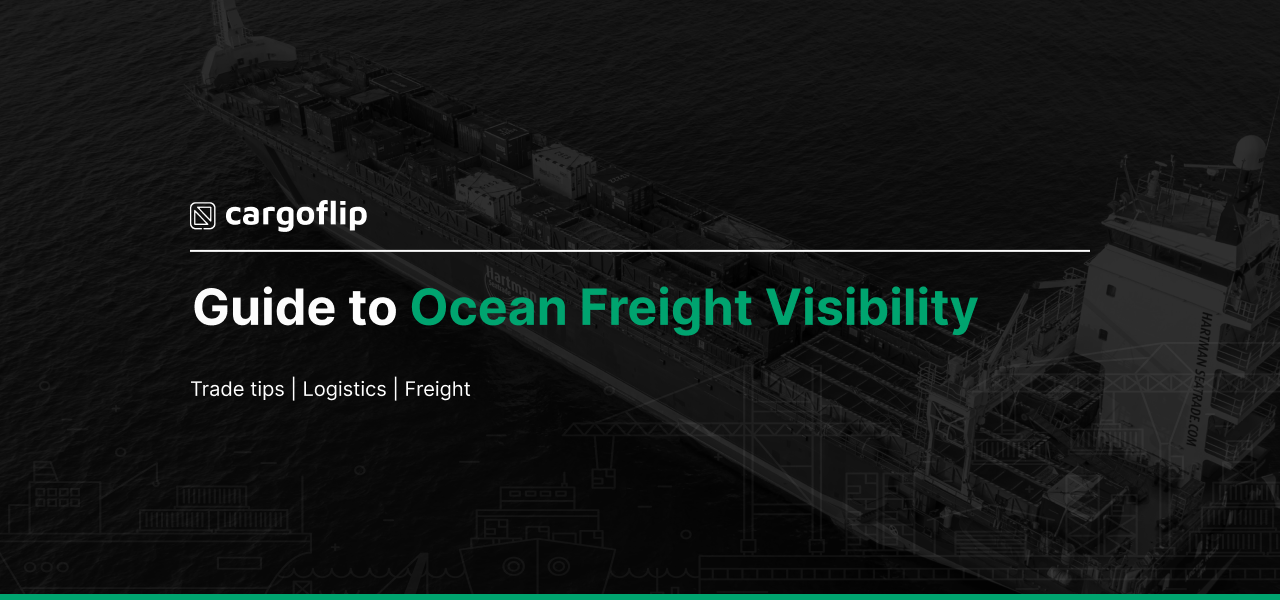 Guide to Ocean Freight Visibility